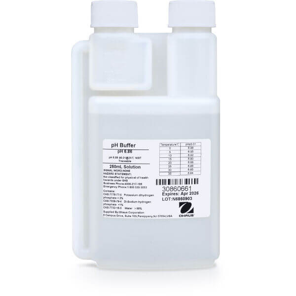 缓冲液 pH6.86 250ml Dual-port | OHAUS