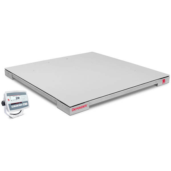 Defender™ 5000 Washdown Floor Scales - i-DF52xxxT1 Floor Scale i-DF52XW600T1R | OHAUS